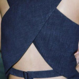 Zara | Jackets & Coats | Zara Zw Collection Back Wrap Vest | Poshmark